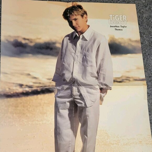 Wall Decor | 16x2 Jonathan Taylor Thomas Jtt Beach Poster Tiger Beat ...